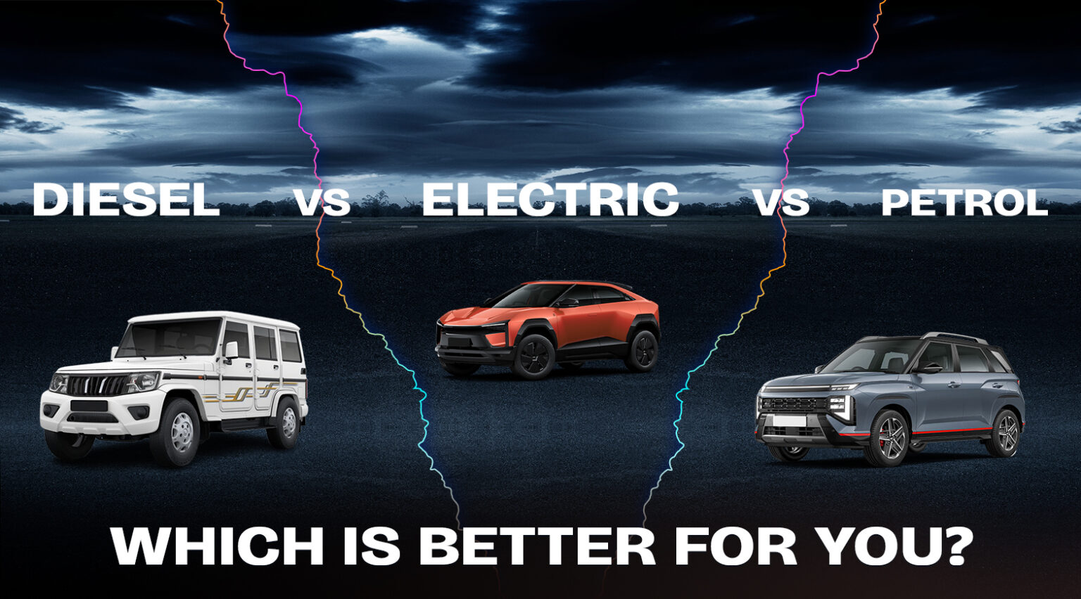 Diesel vs Electric vs Petrol – Which Fuel Type Is Best?